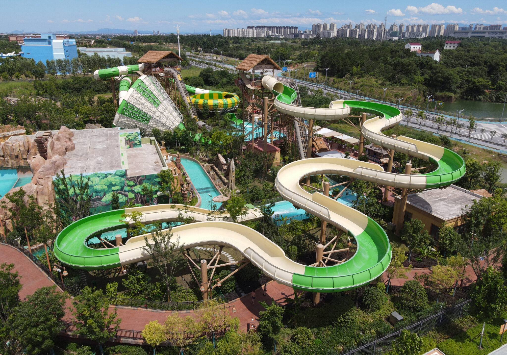 water slides list