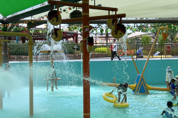 tipping buckets water slides